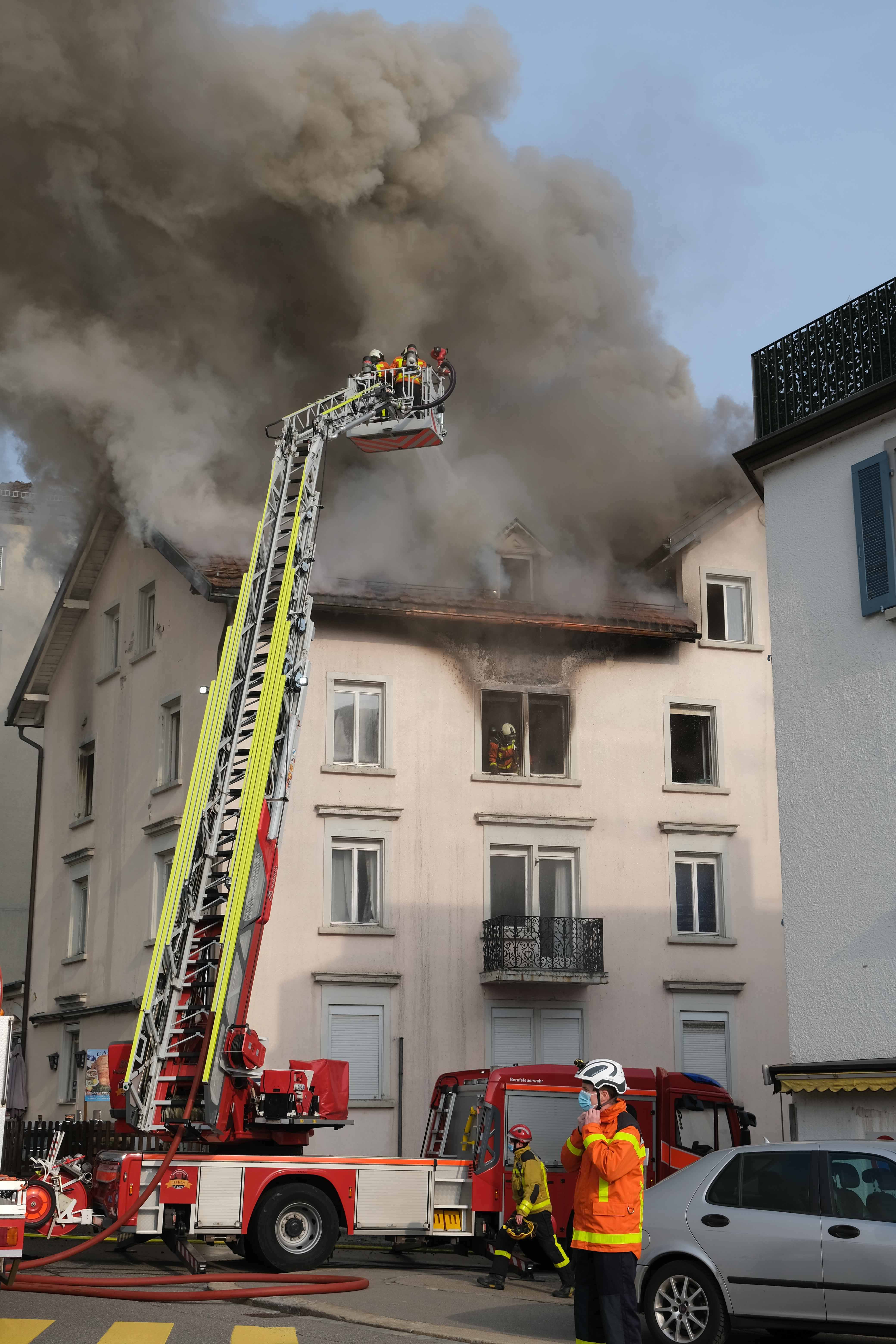 Hausbrand Heimatstrasse